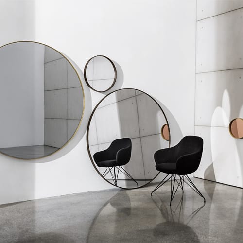 Sovet Italia Visual Round Mirrors | Belvisi Furniture