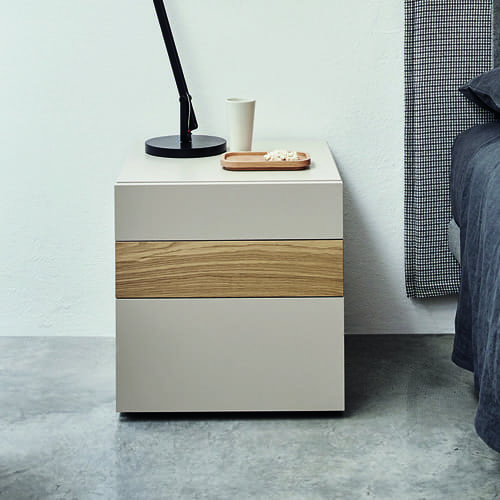 Caccaro Fill Bedside Table | Belvisi Furniture