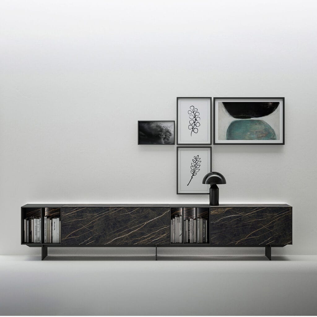 Caccaro Side view Sideboard | Belvisi Furniture