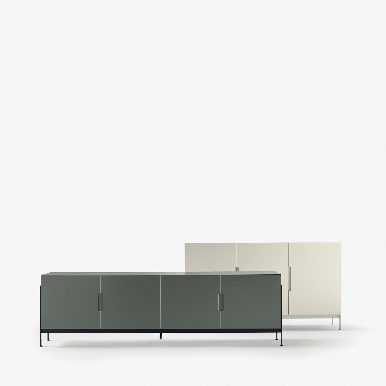 Novamobili Low Float Designer Sideboard - Belvisi Furniture