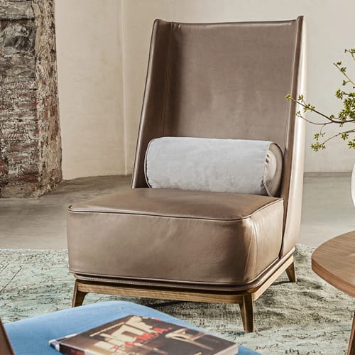 Vibieffe Opera High Back Chair - Belvisi Furniture