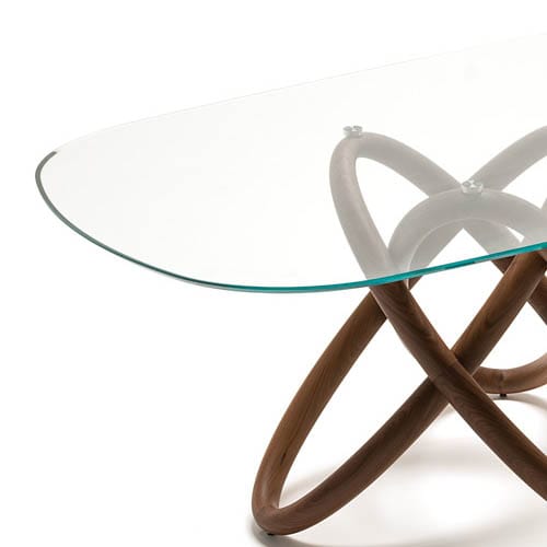 Cattelan Italia Carioca Glass Dining Table - Belvisi Furniture