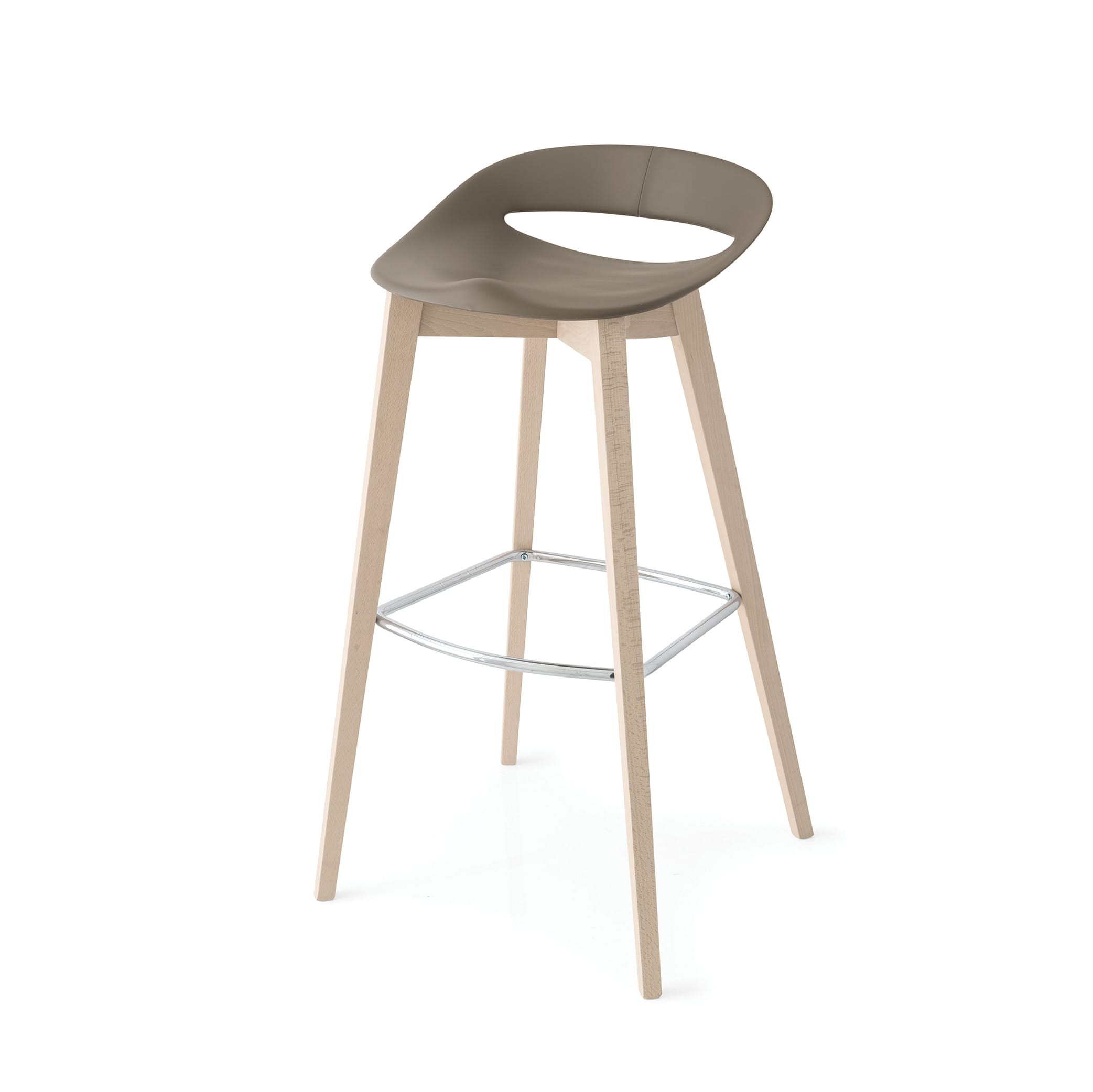 Connubia Calligaris Wooden Stool | Belvisi Furniture