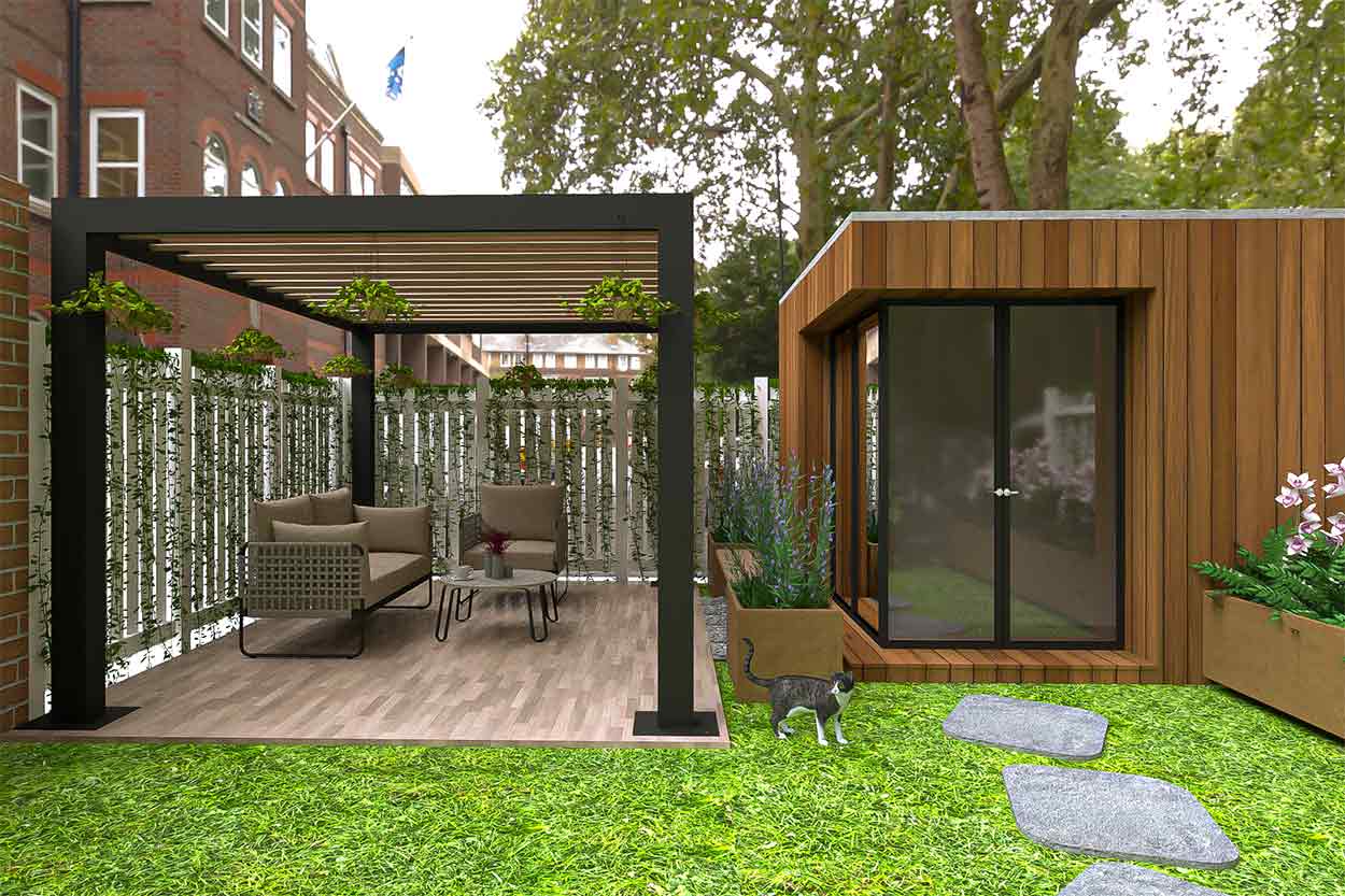 Contemporary Garden Room Interior Ideas | Belvisi furniture